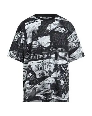 Versace T-shirt Size Cotton - Black