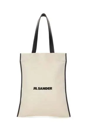 JIL SANDER Shopper Bag With Logo - Multicolor