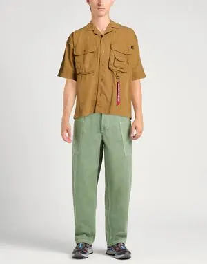 Alpha Industries Shirt Size Cotton, Viscose