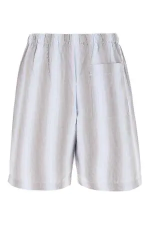 Dries Van Noten Striped Drawstring Shorts