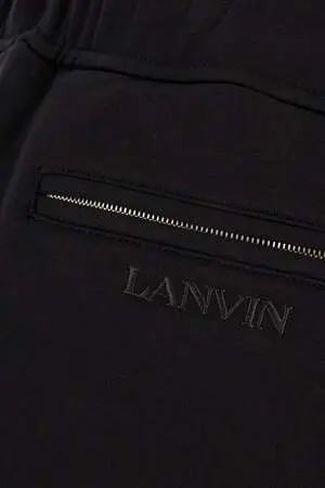 LANVIN Contrast Trim Sweatpants