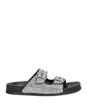 Rene Caovilla Embellished Textile Sandals