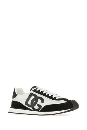 Dolce & Gabbana Dg" Logo Lace-up Sneakers - Multicolor