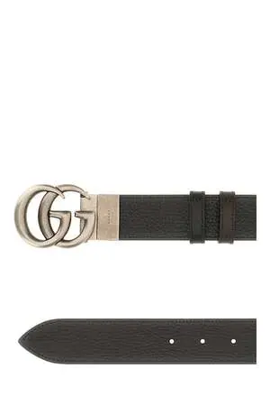 Gucci Double G Buckle Leather Belt - Multicolor