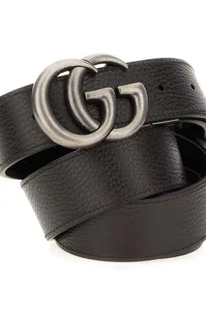 Gucci Double G Buckle Leather Belt - Multicolor