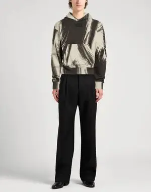 Helmut Lang Cotton French Terry Two-tone Logo Hoodie