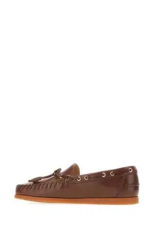 Valentino Garavani Leather Loafers With Tassel Detail - Multicolor