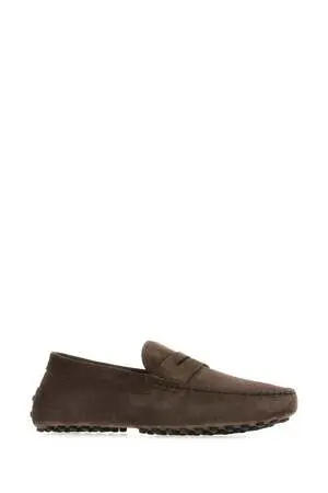 TOD'S Suede Penny Loafers - Multicolor