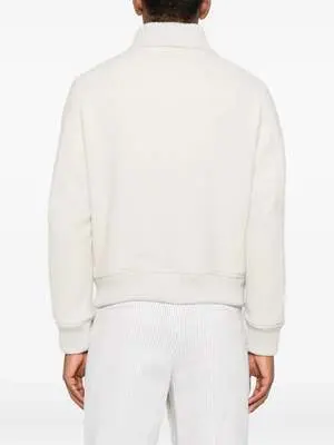 Eleventy Buttoned Jacket In Beige Wool Blend