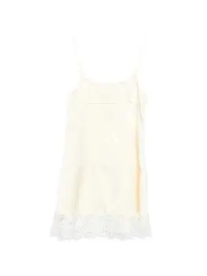 Stella McCartney Mini Dress With Lace Trim - Multicolor