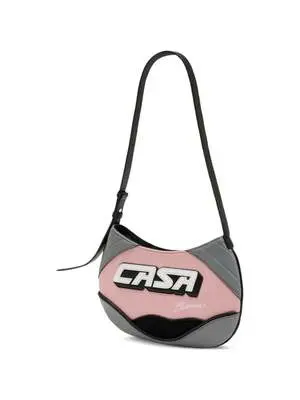 Casablanca Slim Biker Crossbody Bag