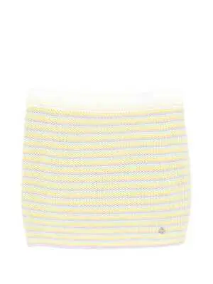 Casablanca Striped Miniskirt - Multicolor