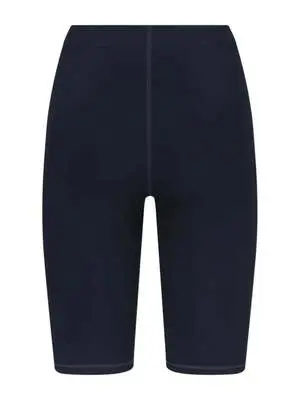 JIL SANDER Printed Logo Cycling Shorts - Blue