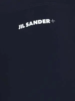 JIL SANDER Printed Logo Cycling Shorts - Blue