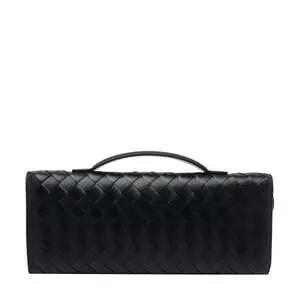 Bottega Veneta Andiamo Clutch - Black