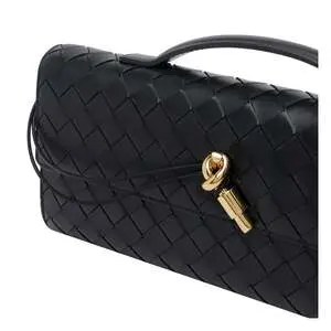 Bottega Veneta Andiamo Clutch - Black