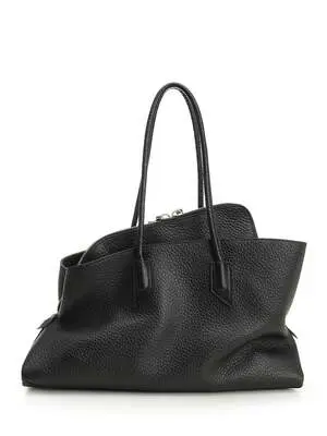 Attico Medium La Passeggiata Shoulder Bag - Black