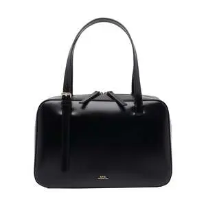 A.p.c. Virginie Box Bag - Black