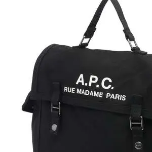 A.p.c. Besace Recuperation Handbag - Black