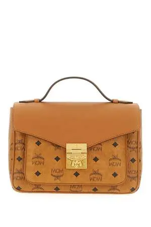 Mcm Monogram Top Handle Bag - Multicolor