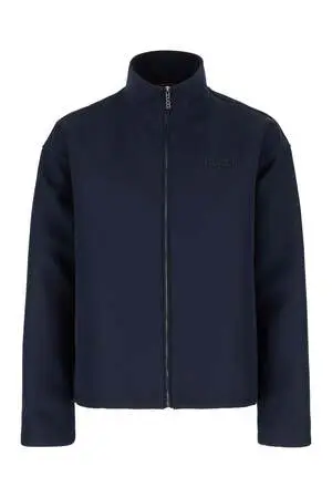 Gucci Zip-up Jacket With Stand Collar