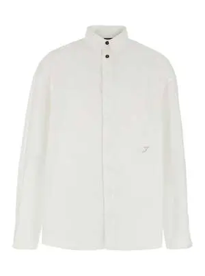 Jacquemus La Chemise Atelier Ml Embroidered Cotton Shirt