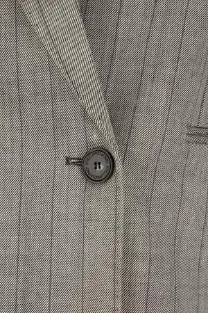 Stella McCartney Double Breasted Pinstripe Blazer - Multicolor