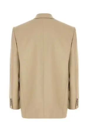 Saint Laurent Beige Blazer - Multicolor