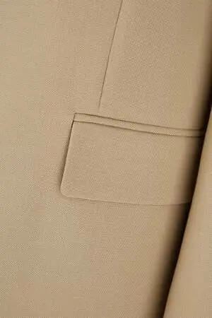Saint Laurent Beige Blazer - Multicolor