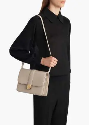 Khaite Blake Crossbody Bag - Burro