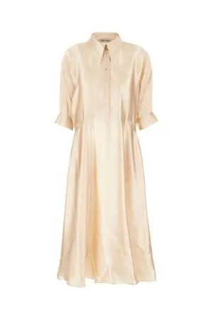 Alberta Ferretti Buttoned Midi Dress
