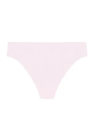 Natori Bliss Bare Cotton Thong - Red