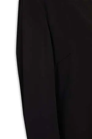 JIL SANDER Black V-neck Long Sleeve Dress