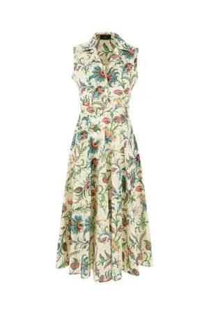 Etro Sleeveless Printed Midi Dress