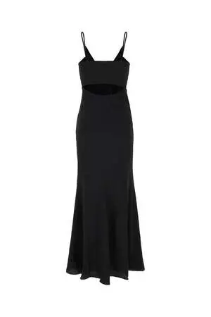 Isabel Marant Étoile Black Draped Dress With Open Back