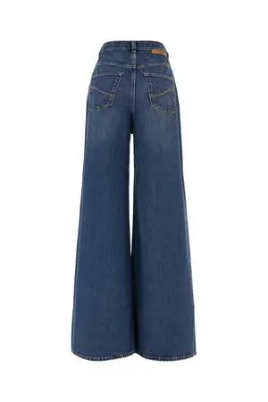 Stella McCartney Wide Leg Jeans - Multicolor