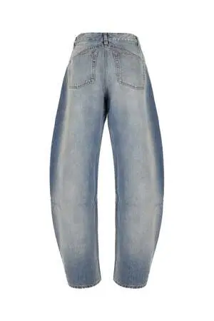 Alaïa Wide Leg Jeans
