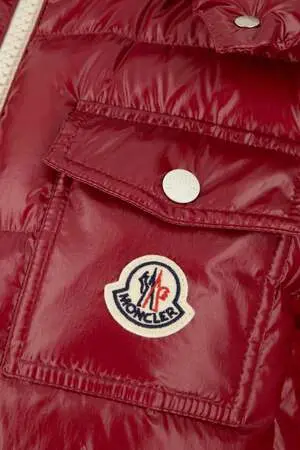 Moncler Quilted Down Jacket With Hood