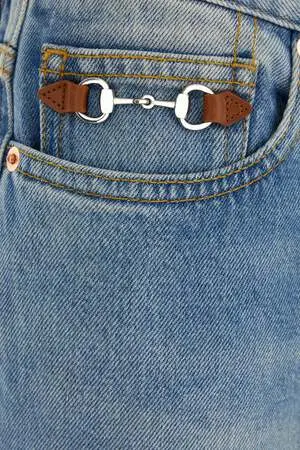 Gucci Straight Leg Jeans - Multicolor