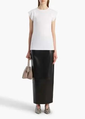Khaite Angel Top In Japanese Cotton - Chalk