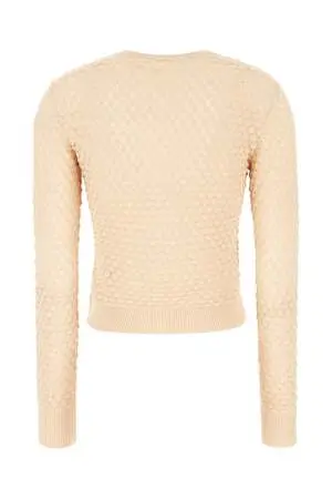 Chloé Ribbed Cardigan With Button Detail
