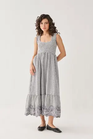 Women's Smocked Back Day Dresses