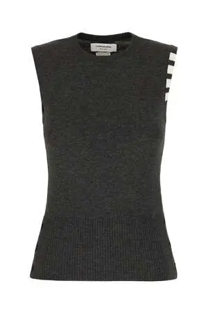 Thom Browne Sleeveless Knitwear - Multicolor