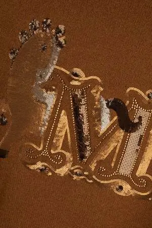 Max Mara Embellished Logo Knitwear