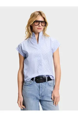 SARAH ALEXANDRA Cap Sleeve Shirt