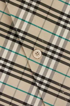 Burberry Classic Collar Plaid Shirt