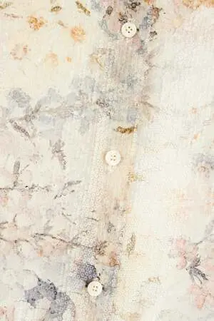 GOLDEN GOOSE Floral Print Sequin Shirt