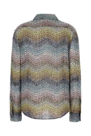 Missoni Striped Knit Shirt - Multicolor