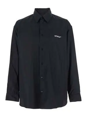 Off-white Collared Shirts For Men