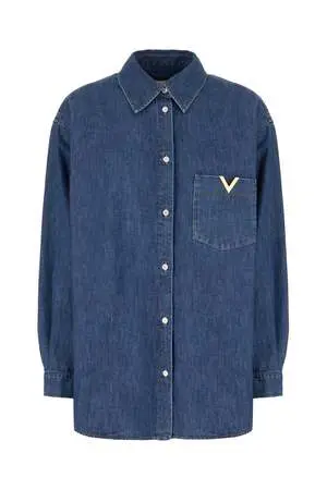 Valentino Garavani Denim Shirt - Multicolor